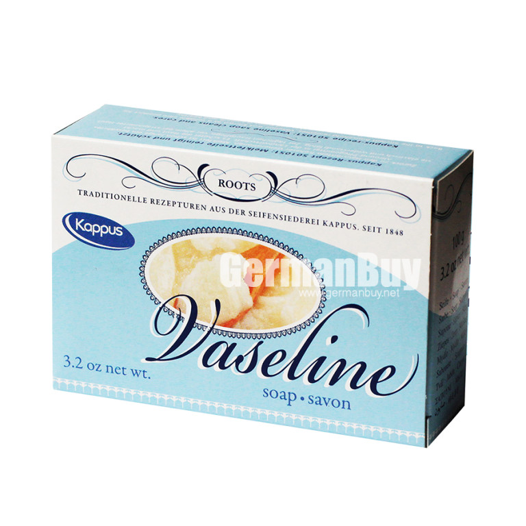 Kappus Vaseline Soap Bar 100g / 3.2 oz - German Skin Care