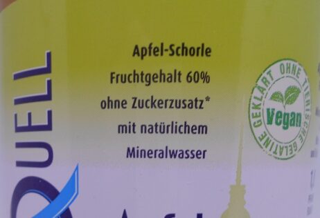 SpreeQuell Apfelschorle lieblich (German Apple Spritzer) - GermanBuy ...