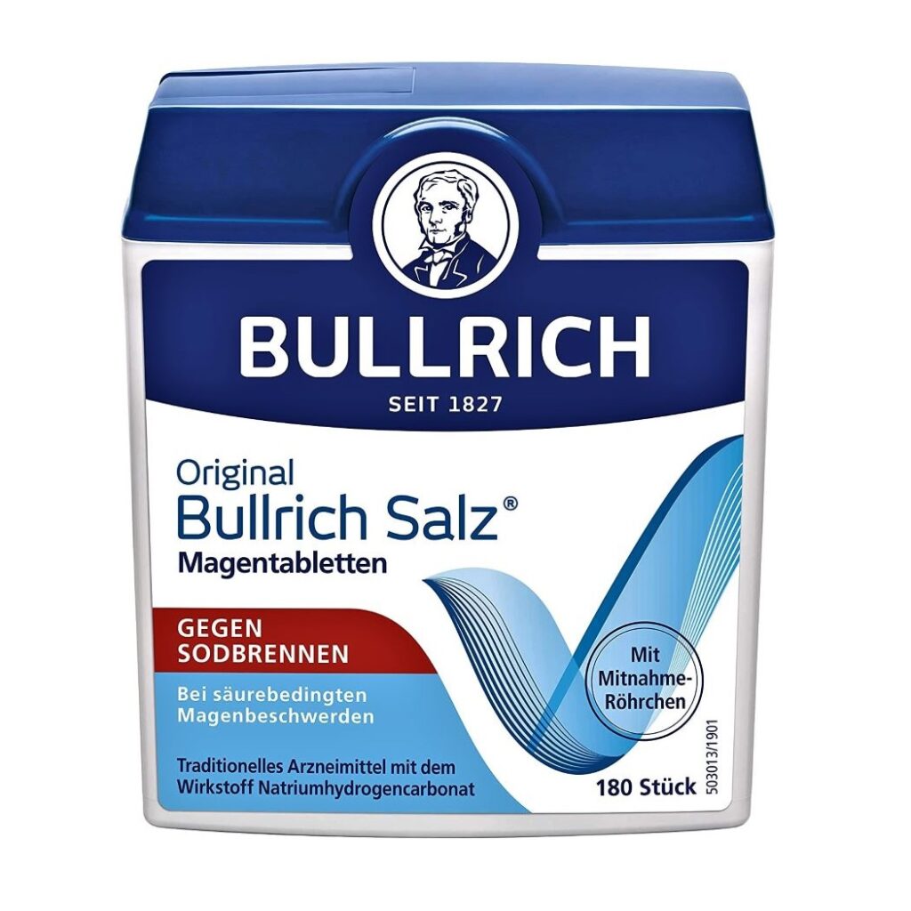 Bullrich Salz stomach tablets - 180 pcs - from Germany