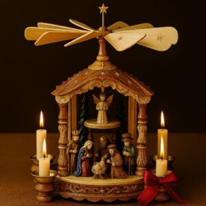 German Christmas Pyramids: Authentic Erzgebirge Holiday Decor ...